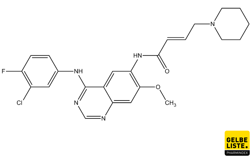 Dacomitinib - Anwendung, Wirkung, Nebenwirkungen | Gelbe Liste