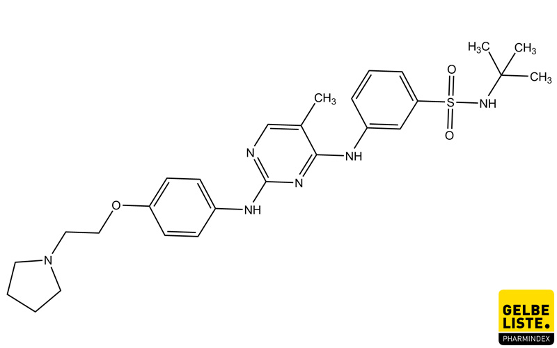 Fedratinib - Anwendung, Wirkung, Nebenwirkungen | Gelbe Liste