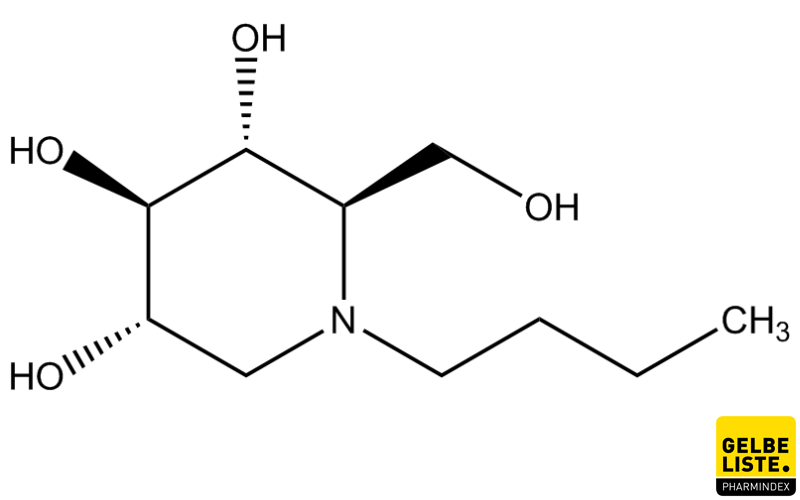 Miglustat - Anwendung, Wirkung, Nebenwirkungen | Gelbe Liste