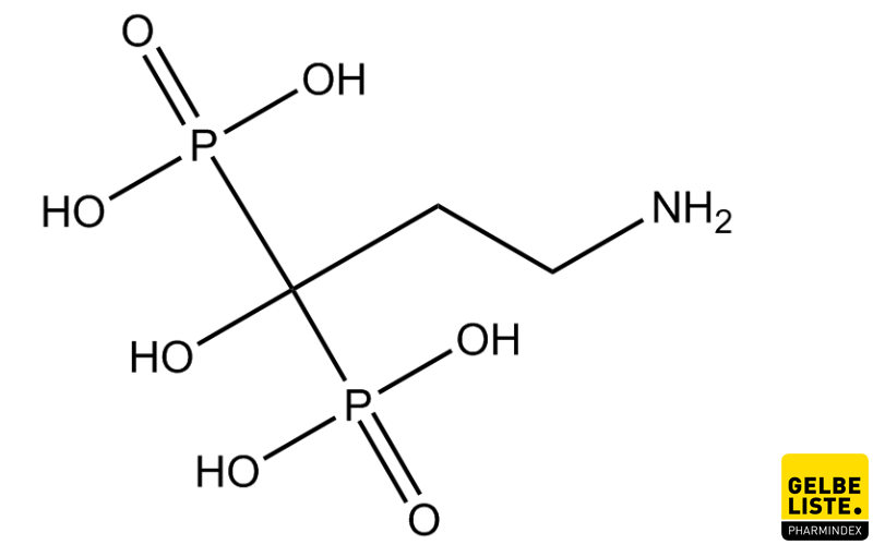 Pamidronsäure - Anwendung, Wirkung, Nebenwirkungen | Gelbe Liste