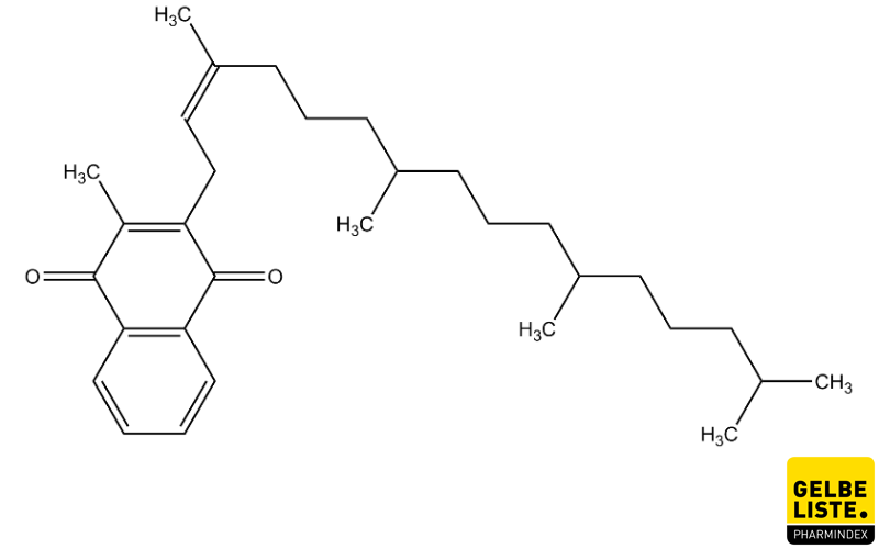 Phytomenadion - Anwendung, Wirkung, Nebenwirkungen | Gelbe Liste