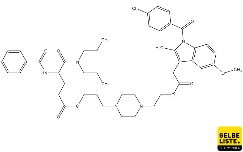 Proglumetacin - Anwendung, Wirkung, Nebenwirkungen | Gelbe Liste