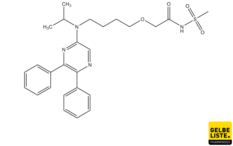 Selexipag - Anwendung, Wirkung, Nebenwirkungen | Gelbe Liste