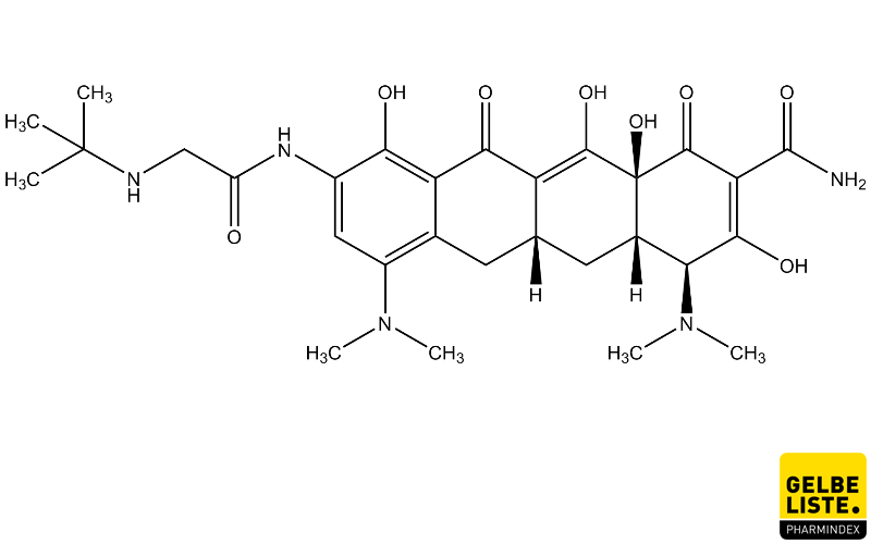 Tigecyclin - Anwendung, Wirkung, Nebenwirkungen | Gelbe Liste