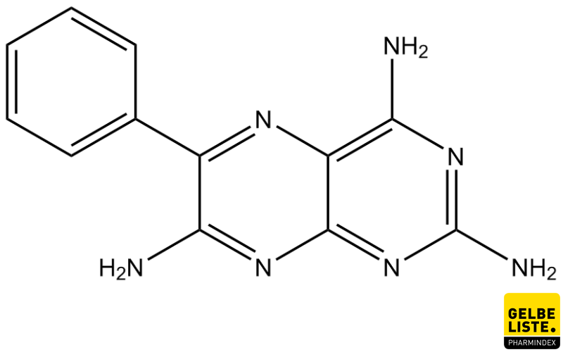Triamteren - Anwendung, Wirkung, Nebenwirkungen | Gelbe Liste